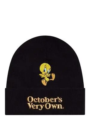 OVO X Looney Tunes Tweety Bird Beanie - Black