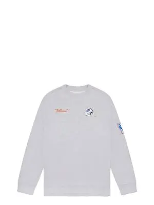 OVO X Nfl Buffalo Bills Crewneck Sweatshirt - Heather Grey