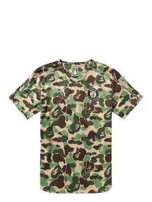 A BATHING APE X Puma Abc Camo Fc Replica Jersey Shirt - Green