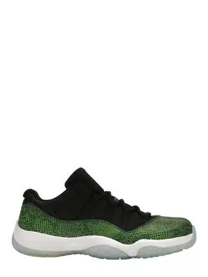 JORDAN Air Retro Low Green Snakeskin - Black/nightshade/white