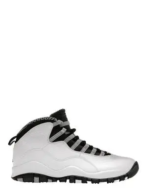 JORDAN Air Retro Steel Sneakers - White/black/light Steel Grey