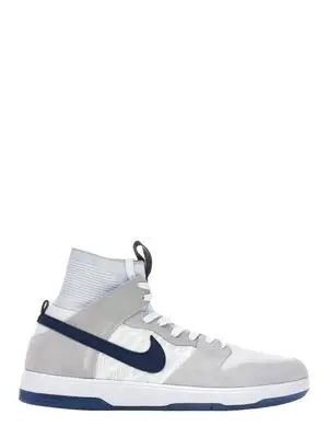 Nike Sb Dunk High Elite Cyrus Bennett - White/midnight Navy Blue