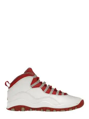 JORDAN Jordan 10 Retro Sneakers White/varsity Red/light Steel Grey