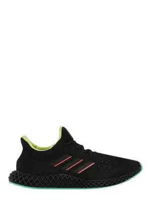 Adidas Futurecraft 4d Neon Sneakers - Black/solar Red/green