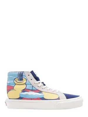 VANS Sk8-hi Disney X John Van Hamersveldin High-top Sneakers - White/blue