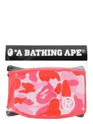 A BATHING APE Abc Camo Mask - Pink