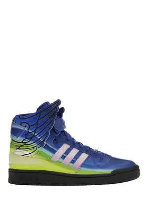 Adidas Forum Motorsport Wings 4.0 Jeremy Scott Gradient Sneakers - Blue/shock Pink/light Pink