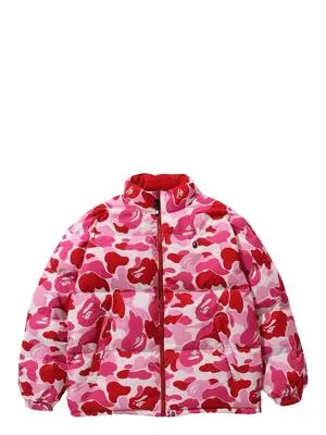 BAPE Camo Reversible Down Jacket - Pink
