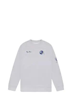 OVO X Nfl New York Giants Crewneck Sweatshirt - Heather Grey
