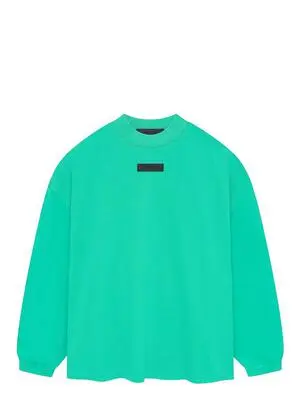 Fear Of God Essentials Long Sleeve Tee Shirt - Mint Leaf