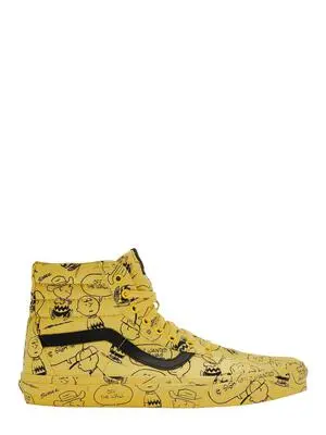 VANS Sk8-hi Peanuts Charlie Brownin Sneakers - Yellow/black