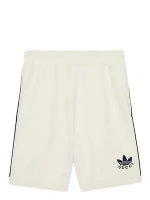 Gucci X Adidas Elastic Viscose Shorts - White