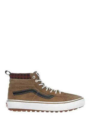 VANS Sk8-hi Mte-1 Sneakers - Plaid Brown/black