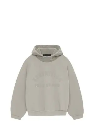 Fear Of God Essentials Nylon Fleece Hoodie - Seal
