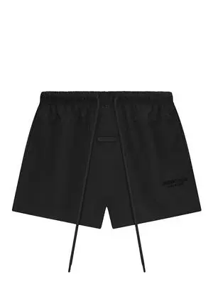 Fear Of God Essentials Nylon Running Short Jet Black