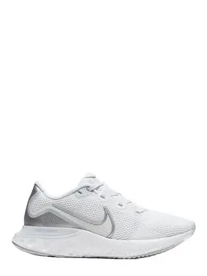 Nike Renew Run Athletic Sneakers - Pure Platinum/white/metallic Silver