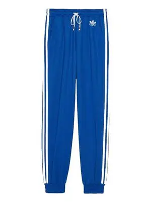 Gucci X Adidas Jersey Jogging Pant - Blue