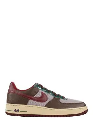 Nike Nike Air Force 1 Low Top Sneakers Light Chocolate/team Red/net