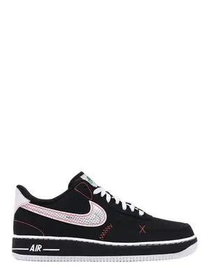 Nike Air Force 1 Low Schematic - Black/white/bright Crimson