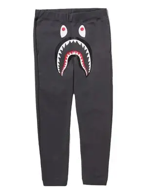 A BATHING APE Abc Camo Shark Sweat Pants - Charcoal