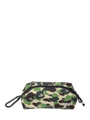 A BATHING APE Abc Camo Pouch - Green