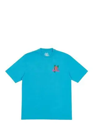 PALACE Dancing T-shirt - Teal Blue