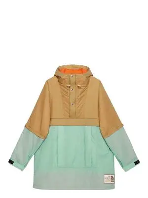 Gucci X The North Face Anorak Jacket - Light Blue/beige