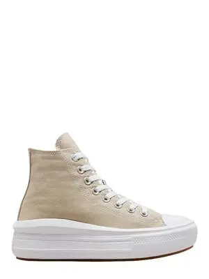 CONVERSE Chuck Taylor All Star Move Platform High Top Sneakers - Beach Stone/white