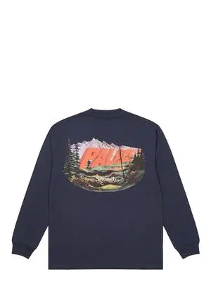 PALACE Chapping Longsleeve - Navy Blue