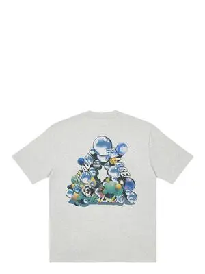 PALACE Bubbling T-shirt - Grey Marl