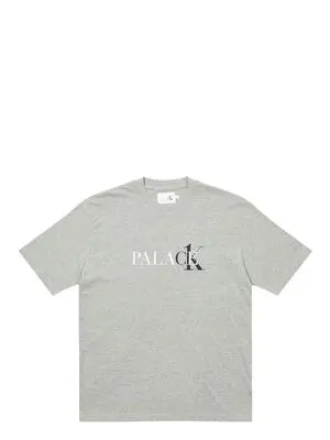 PALACE Ck1 T-shirt Light Grey Heather