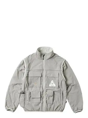PALACE Cordura Rs Zip Off Jacket - Grey