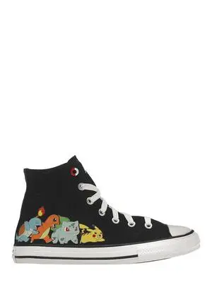 CONVERSE Chuck Taylor All Star Pokemon First Partnersin High-top Sneakers - Black/white