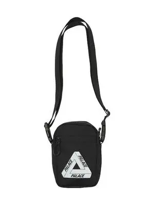 PALACE Cordura Double Diamond Shot Bag - Black