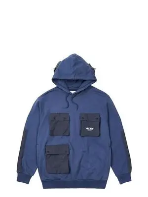 PALACE CPocket Hood Blue