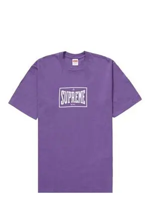 Supreme Warm Up Tee Shirt - Purple