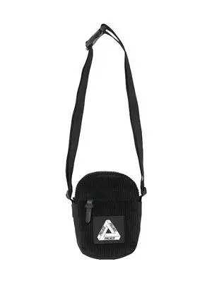 PALACE Corduroy Shot Bag - Black