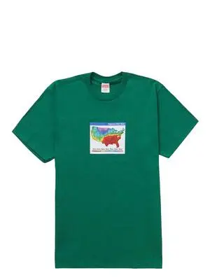 Supreme Weather Tee Shirt - Pine