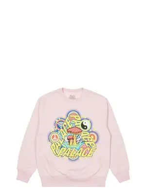 PALACE Bun 5g Crew - Pink
