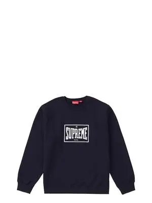 Supreme Warm Up Crewneck Sweatshirt - Black