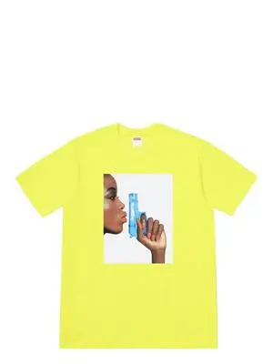 Supreme Water Pistol Tee Shirt - Bright Yellow