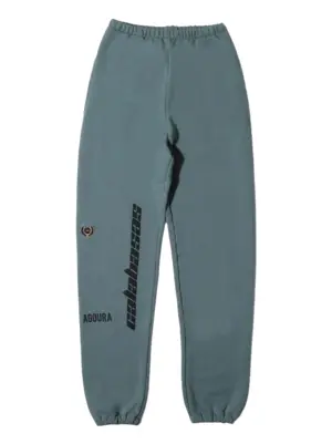 Yeezy Calabasas Embroidered French Terry Pants - Hospital Blue