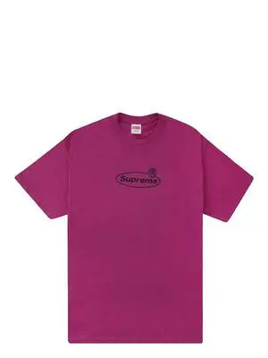 Supreme Warning Tee Shirt - Magenta