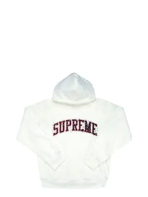 Supreme Water Arc Hooded Sweatshirt - White