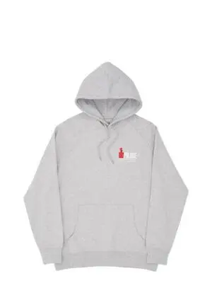 PALACE Centurian Hood Grey Marl