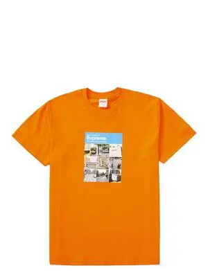 Supreme Verify Tee Shirt Orange