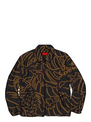Supreme Waves Work Jacket - Black