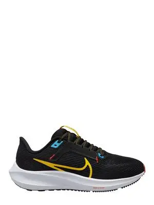 Nike Pegasus 40 Sneakers - Black/speed Yellow/dark Smoke Grey