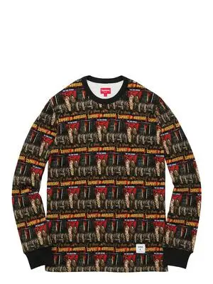 Supreme War Report Waffle Thermal - Black