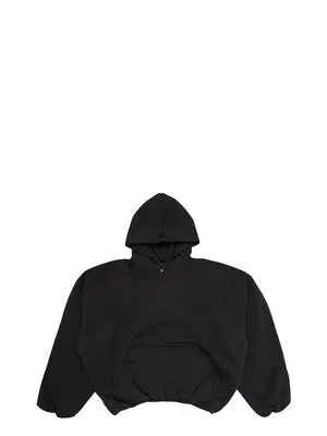 Yeezy Logo Hoodie - Black